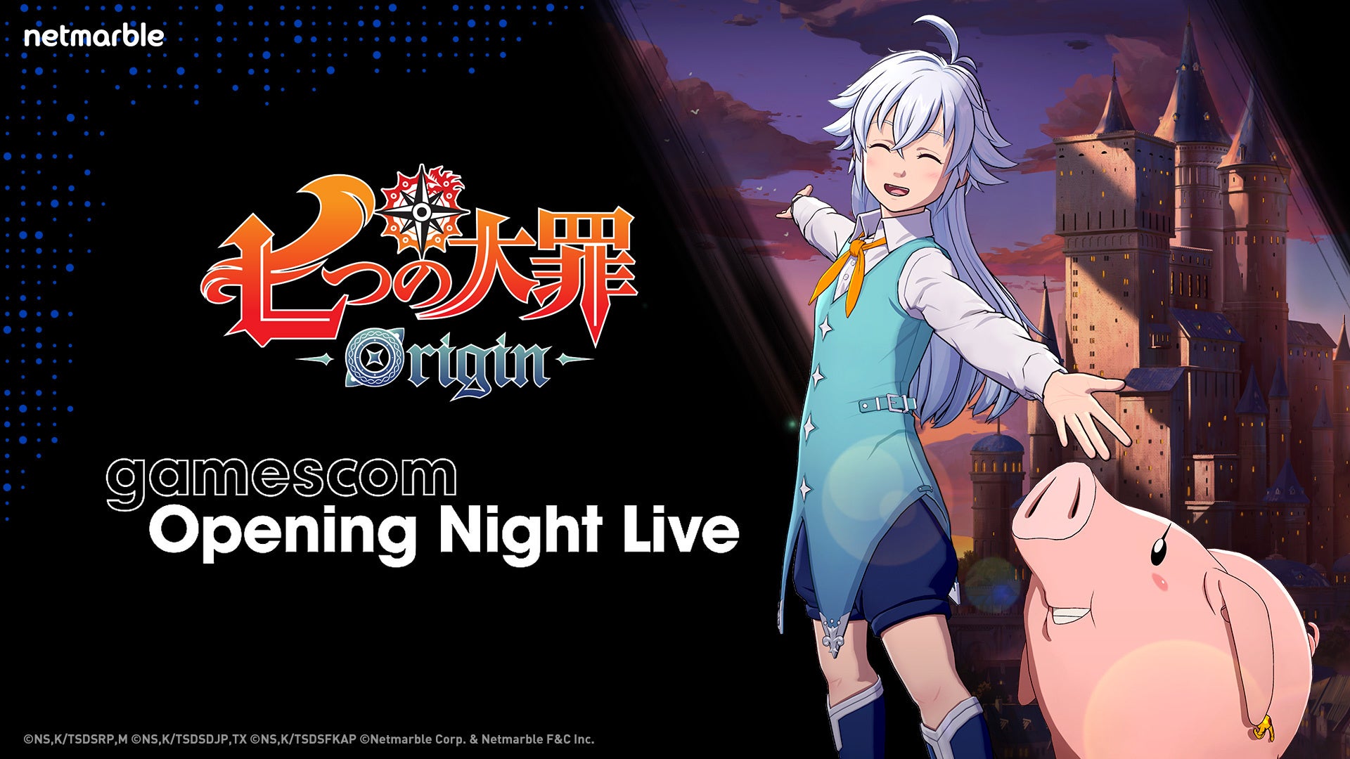 ネットマーブル、待望の最新作オープンワールドRPG『七つの大罪：Origin』、8月19日のGamescom「Opening Night Live」で新トレーラーを公開予定 | ゲームハック